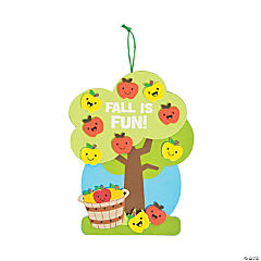 Fall Apple Tree Sign Craft Kit | Fun Express