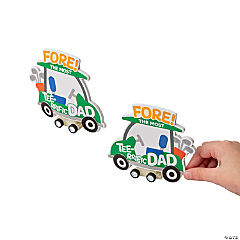 Father's Day Golf Cart Pull-Back Craft Kit