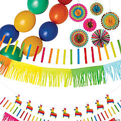 Fiesta Wall Decorating Kit - 20 Pc. | Oriental Trading