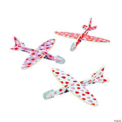 Foam Mini Heart Print Gliders