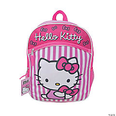Hello Kitty® Pink & White Striped Backpack