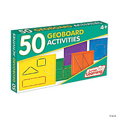 Junior Learning 50 Geoboards Activities (Activity Cards Set)
