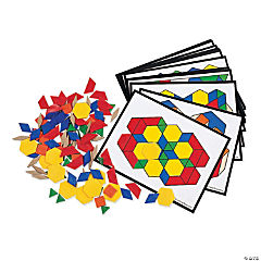 Learning Resources Pattern Block Activity Pack