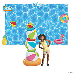 Make a Splash VBS Small Pool Scene Decorating Kit | Fun Express