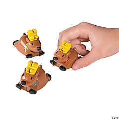 Mini Dashing Reindeer Pull-Back Toys