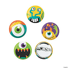 Monster Mini Buttons | Fun Express