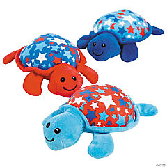 Patriotic Stuffed Turtles