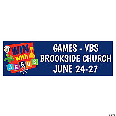 Arcade Game VBS Backdrop Banner | Oriental Trading