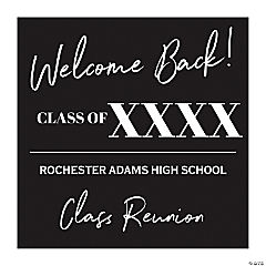 Personalized Welcome Back Class Reunion Banner | Oriental Trading