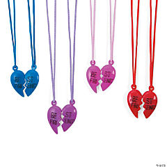 Plastic Best Friend Necklaces