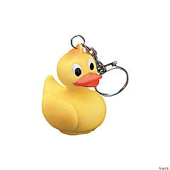 Rubber Ducky Keychains