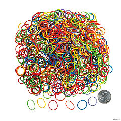 Rubber Rainbow Fun Loops Assortment Refill | Fun Express