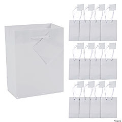 Small White Gift Bags | Fun Express