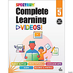 Spectrum Complete Learning + Videos Workbook | Oriental Trading
