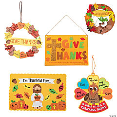 Thanksgiving Craft Assortment | Fun Express