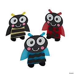 Googly Eyes Bug Craft Kit - Makes 12 | Oriental Trading
