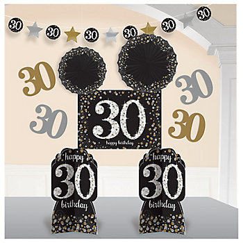 Sparkling Celebration 30th Birthday Party Supplies | Oriental Trading