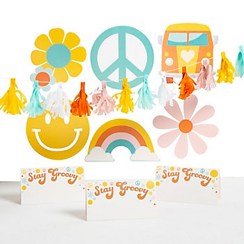 Groovy Party Supplies | Oriental Trading