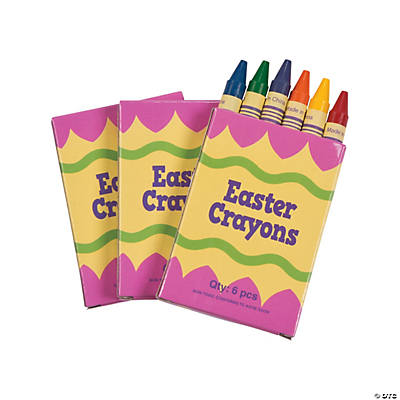 School Crayon Packs 48 Boxes Of Crayons - 6 Count Crayon Packs For ...