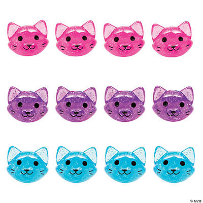 Cat-Shaped Bouncy Balls