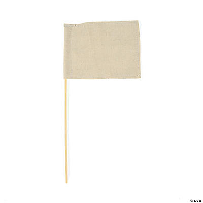 DIY Mini Flags - 12 pcs.