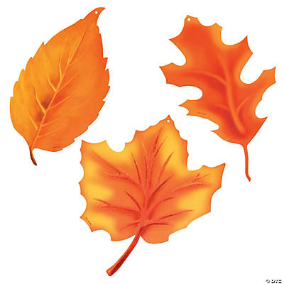 Fall Leaves Cutouts - Oriental Trading - Discontinued