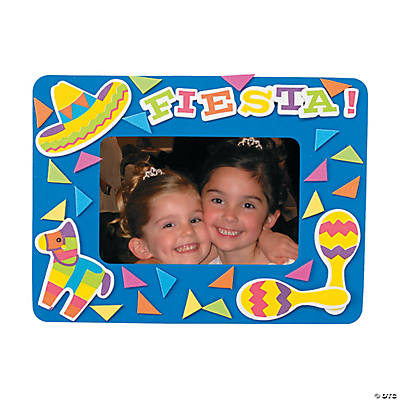 Fiesta Picture Frame Magnet Craft Kit - Oriental Trading