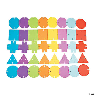 Giant Geometric Connecting Shapes