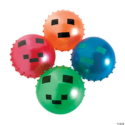 Inflatable Pixel Spike Balls | Fun Express