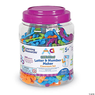 Educational Toys For Kids Fun Express Letter Construction Activity Set ...