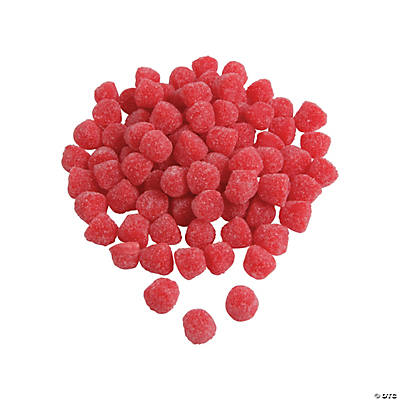 Mini Red Gumdrops - Oriental Trading