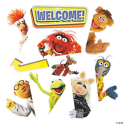 Muppets Welcome Sign Cutouts - Oriental Trading - Discontinued