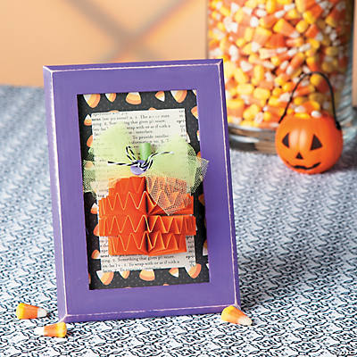 Pumpkin Frame Idea | Oriental Trading