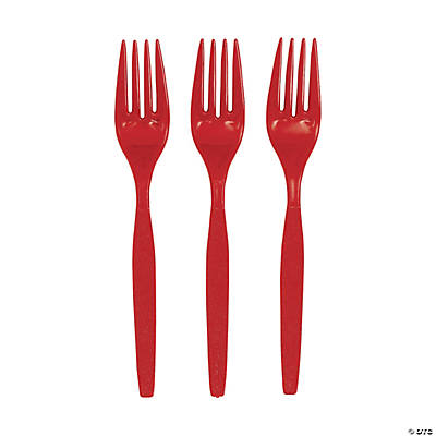 Real Red Forks