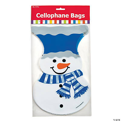 Snowman-Shaped Bags