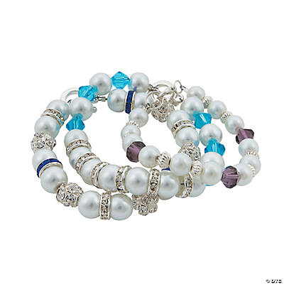 Winter Pearl Bracelet Idea | Oriental Trading