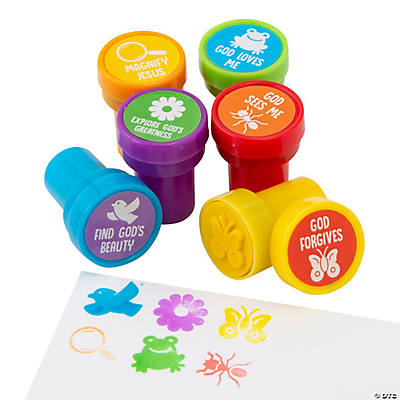 Sticker Stamper Religious Fruit Of The Spirit Sign Craft Kit – Makes 12 ...