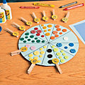 Clothespin Counting Wheel Idea | Oriental Trading