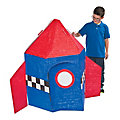 DIY Rocket Ship Playhouse