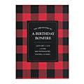 Personalized Buffalo Plaid Invitations - Discontinued