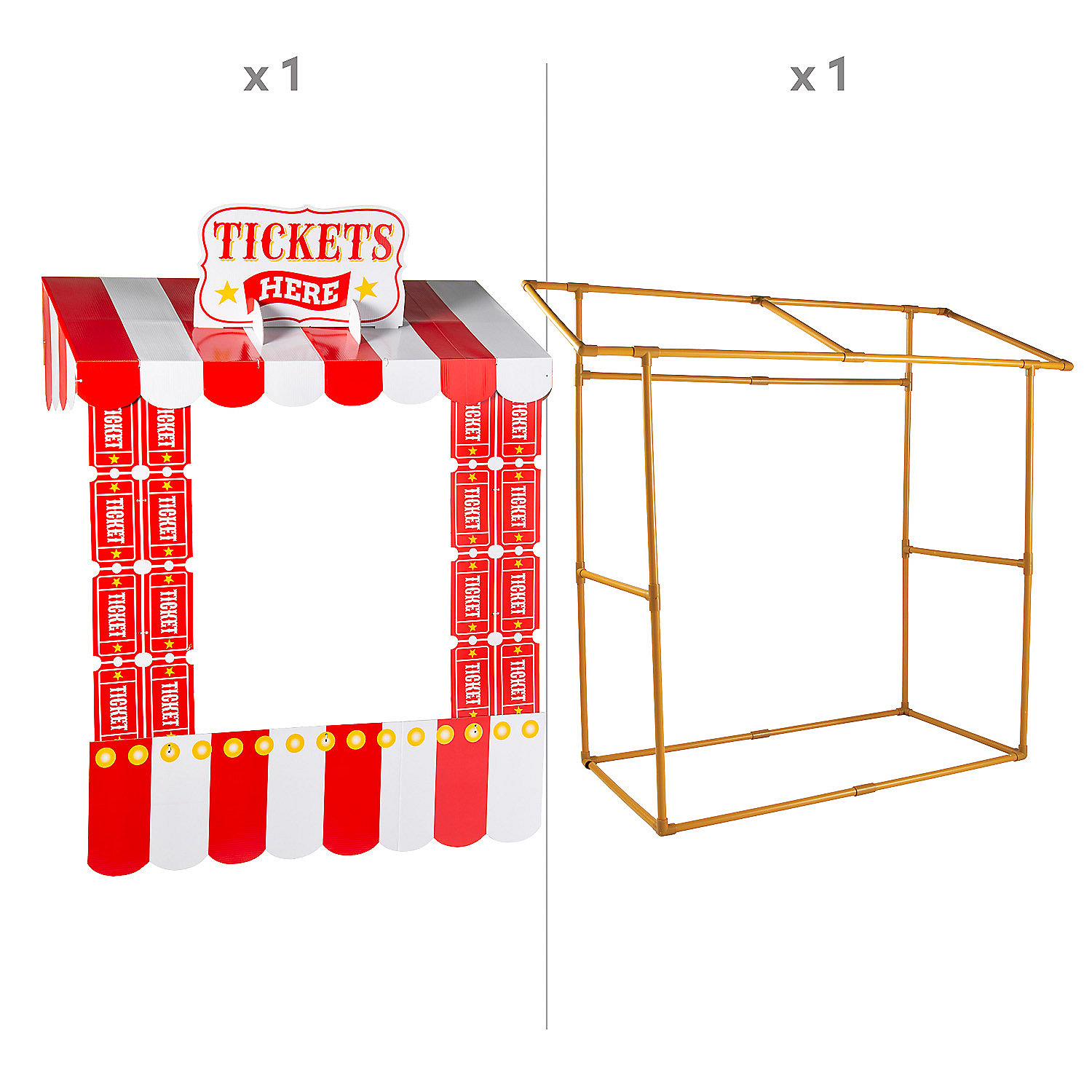 Carnival Ticket Booth Template