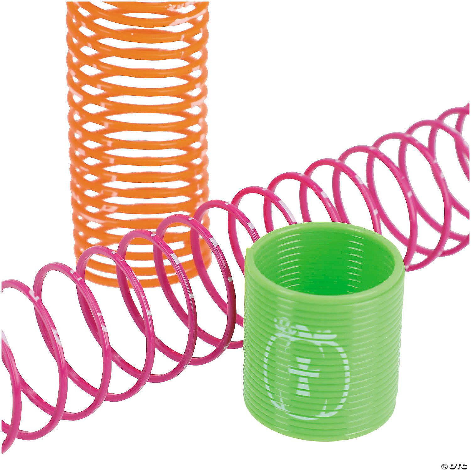 1 1/2" Mini Christian Pumpkin Plastic Magic Springs | Fun Express