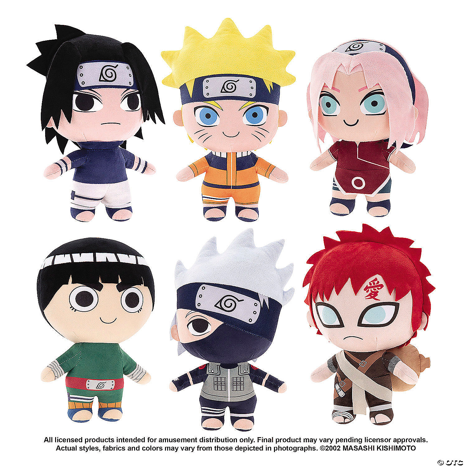 10" - 12" Naruto™ Stuffed Character