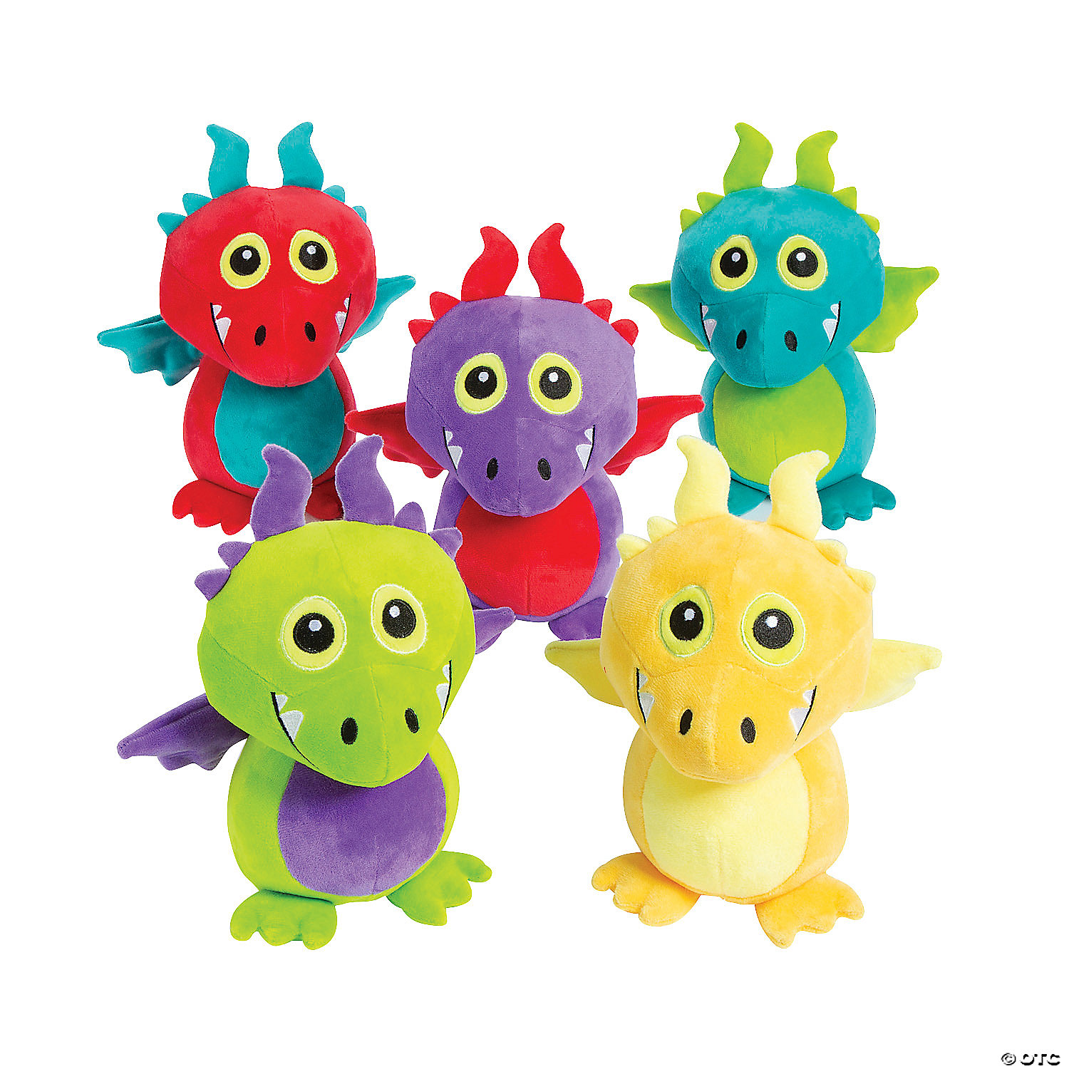 10 3/4" Jackpot Stuffed Dragons
