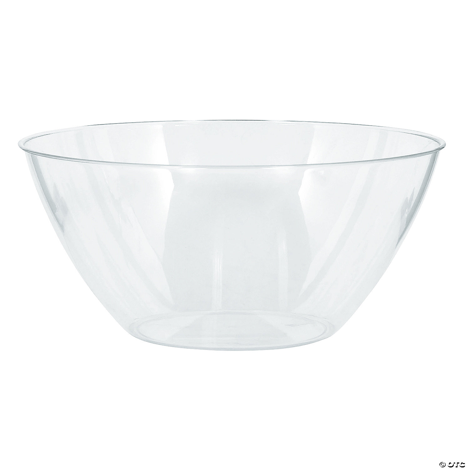 10" Bulk 18 Pc. Small Clear Plastic Serving Bowls | Oriental Trading