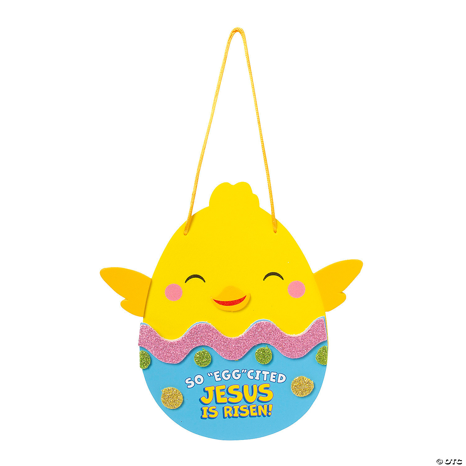 12 Pc. Easter Egg-Cited Jesus is Risen Craft Kit - Makes 12 - Discontinued