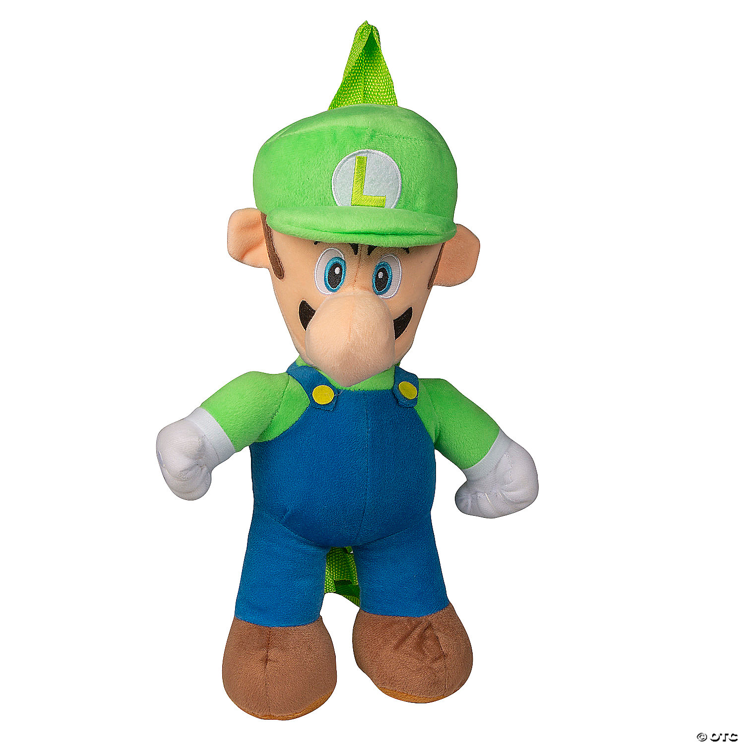 17" Super Mario Bros™ Luigi Stuffed Character Backpack