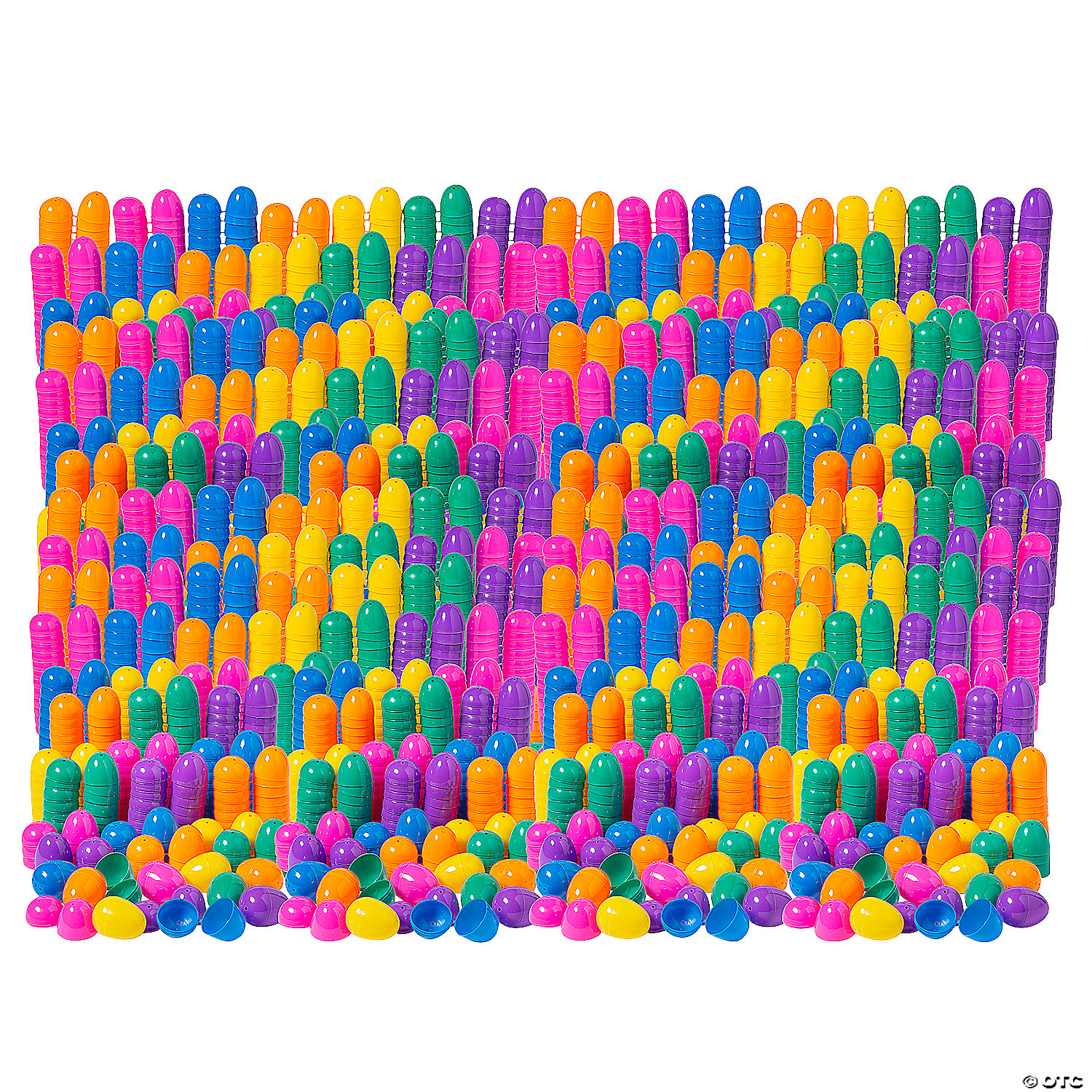 2" Mega Bulk Colorful Bright Easter Eggs | Fun Express