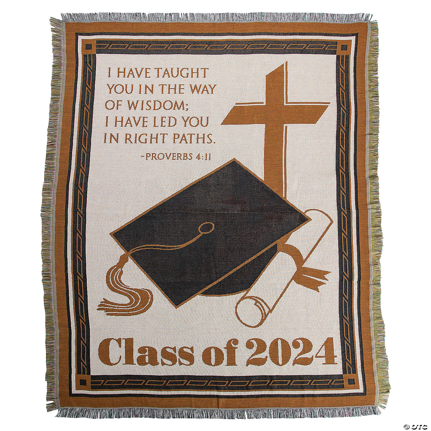 2024 Religious Graduation Throw | Fun Express