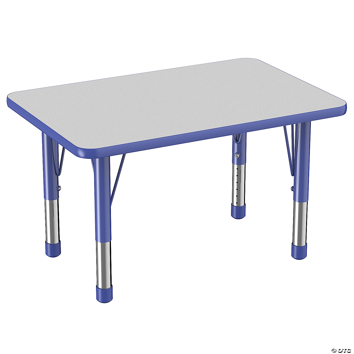 24" x 36" Rectangle T-Mold Activity Table with Adjustable Chunky Legs | Oriental Trading